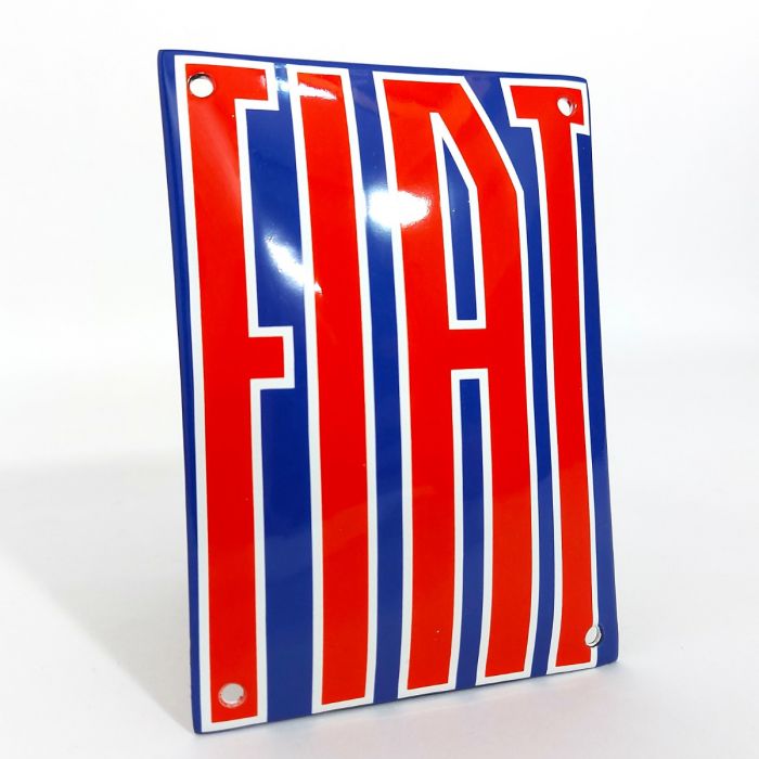 Fiat - enamel signs (TIP)