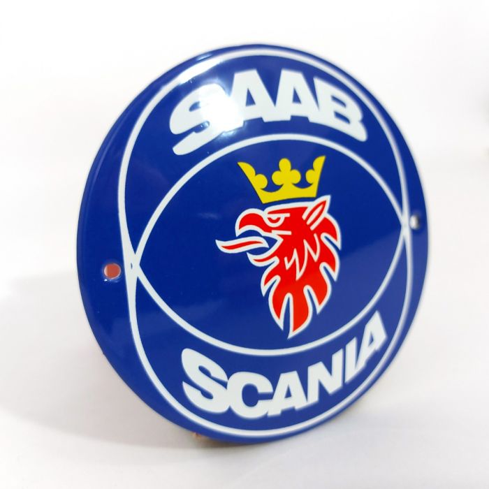Saab Scania - enamel signs (TIP)