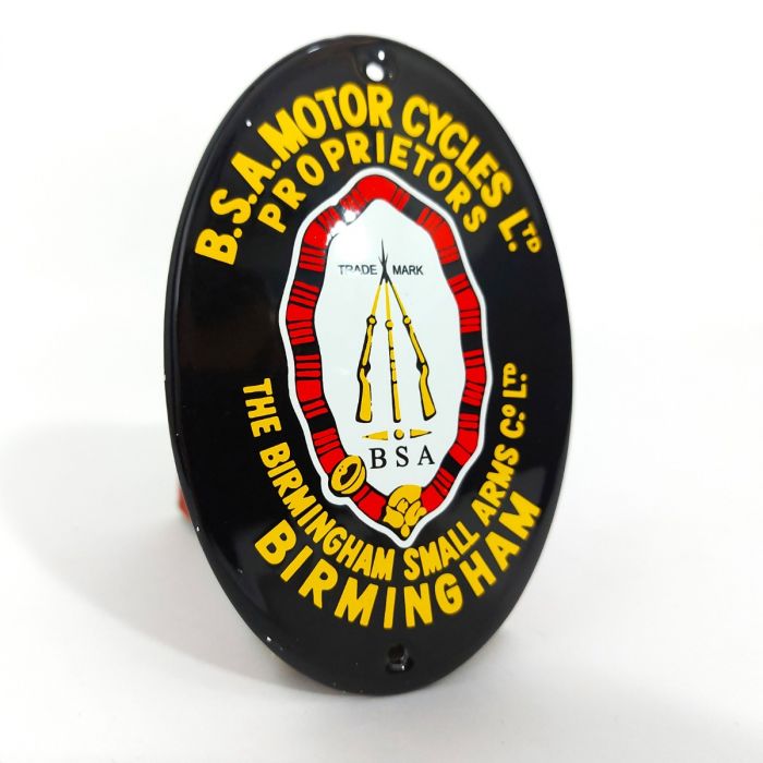 BSA - enamel signs (TIP)