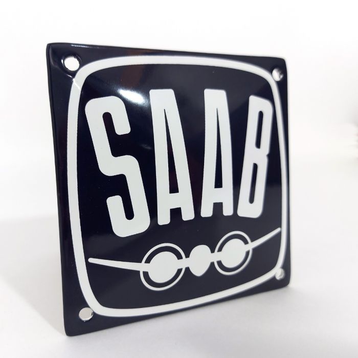Saab- enamel signs (TIP)