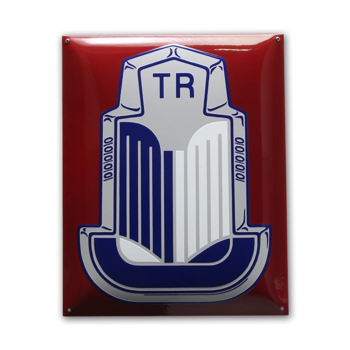 Triumph TR enamel sign