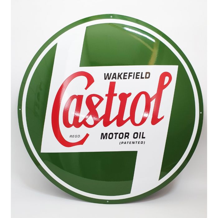 Castrol motor oil round