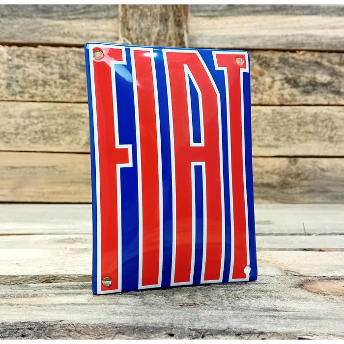 Fiat - enamel signs (TIP)
