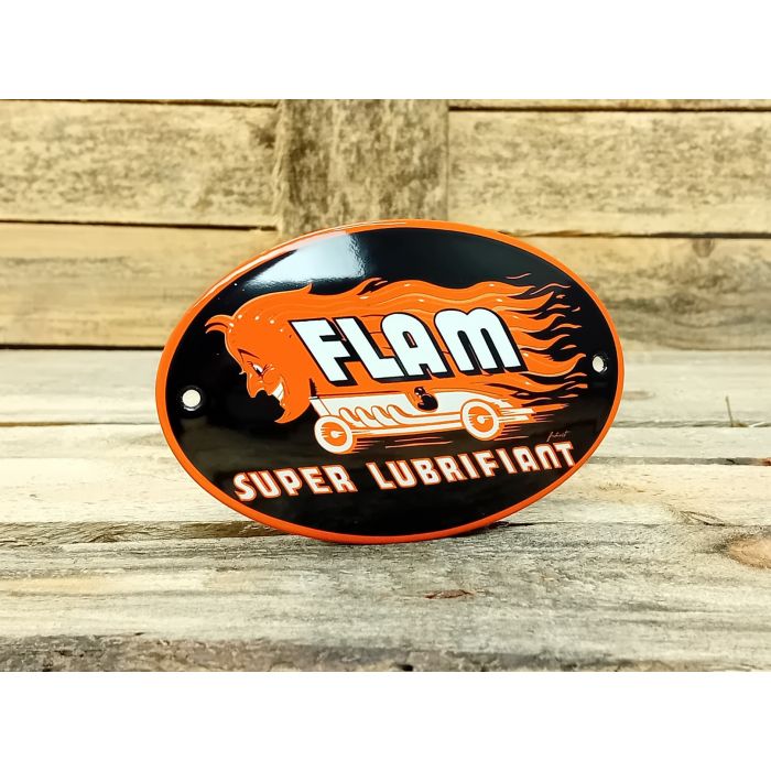 Flam Super Lubrifiant - enamel signs (TIP)