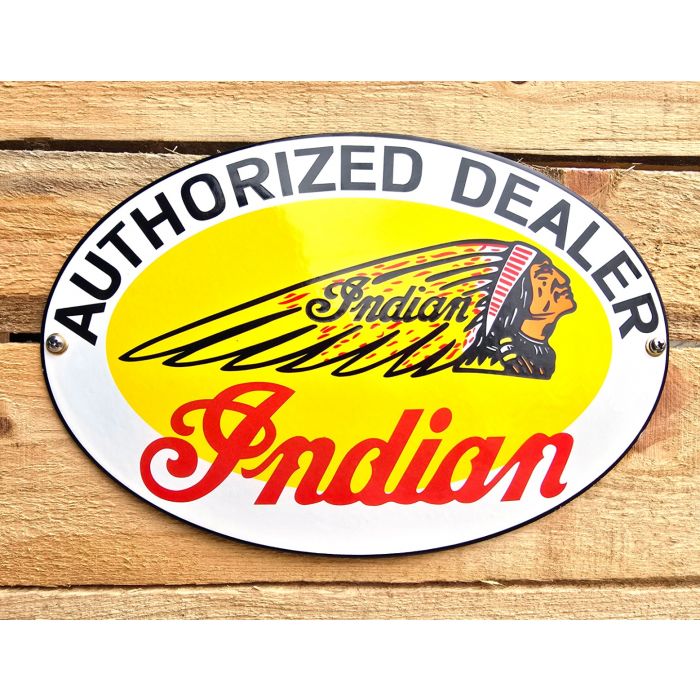 Indian authorized dealer sign enamel