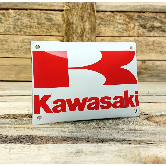 Kawasaki - enamel signs (TIP)