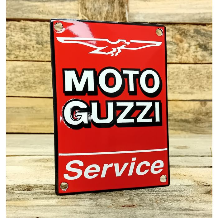 Moto Guzzi Service - enamel signs (TIP)