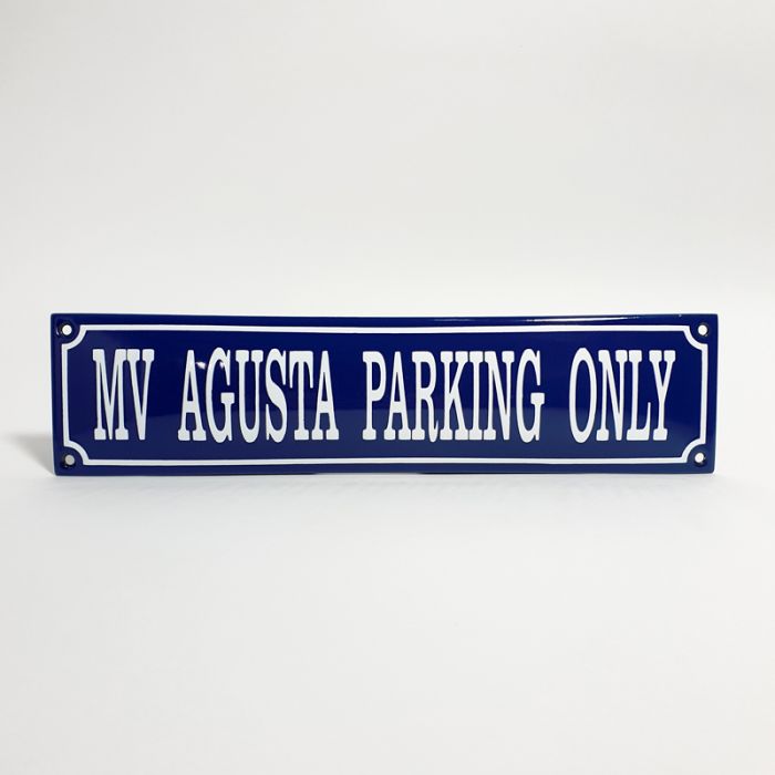 MV agusta parking only