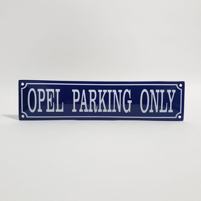 Opel parking only