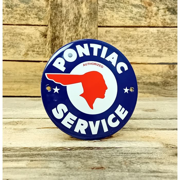 Pontiac Service - enamel signs (TIP)