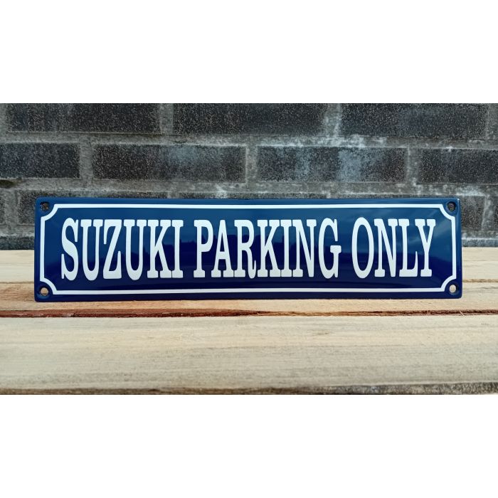 Suzuki parking only