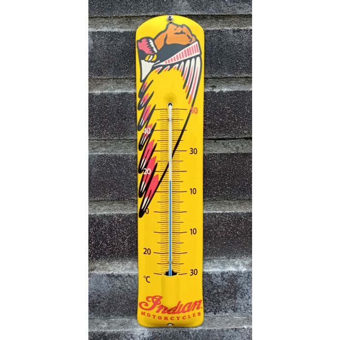 Indian motorcycles thermometer