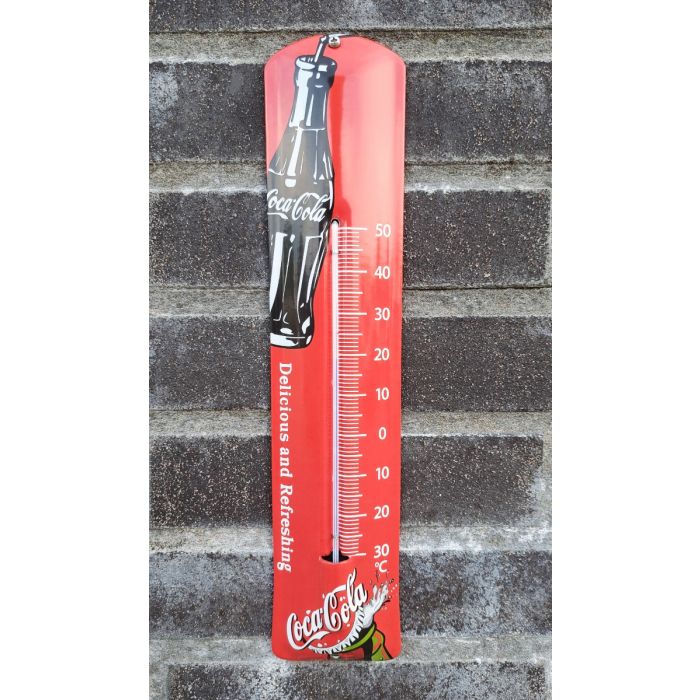 Emaille thermometer Coca Cola