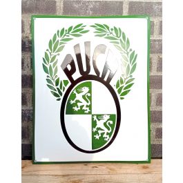 Puch enamel sign