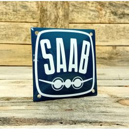 Saab- enamel signs (TIP)