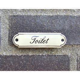 Toilet Classic cursive