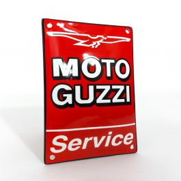 Moto Guzzi Service - enamel signs (TIP)
