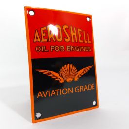 Aeroshell Aviation Grade - enamel signs (TIP)