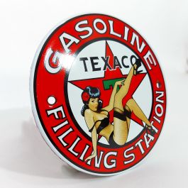 Texaco Gasoline Filling Station - enamel signs (TIP)