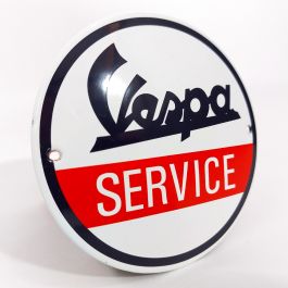 Vespa Service - enamel signs (TIP)