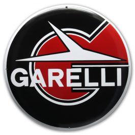 Emaille bord van het Garelli logo | 50cm x 50cm | Emaillegigant.nl