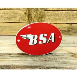 BSA - enamel signs (TIP)