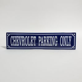 Chevrolet parking only
