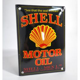 Shell Motor Oil - enamel signs (TIP)