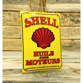 Shell Huile Pour Monteurs - enamel signs (TIP)