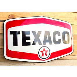 Vintage Texaco sign enamel
