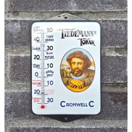 Tiedemanns Tobak CromwellC enamel thermometer