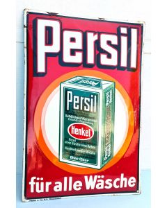 Old enamel advertising signs