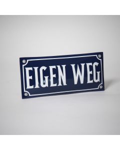 Safety signs - Emaille gigant